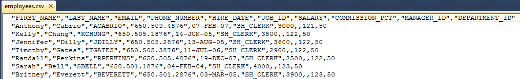 Oracle Data Integrator Tutorials Reading And Writing A Delimited And Oracle Data Integrator Tutorials Reading And Writing A Delimited And