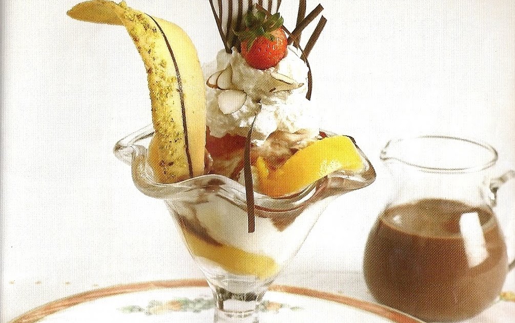 Como hacer helado copa melba ~ lodijoella