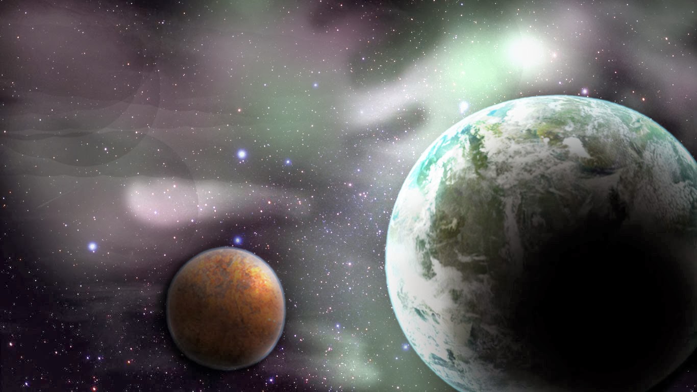 Julia's Art Blog: Final Exam- Part 3- Space Scene Tutorial!