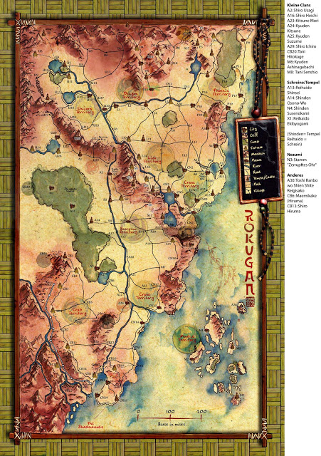 VUELO DE CUERVOS: LAS TIERRAS DE ROKUGÁN: donde el honor es más fuerte ...