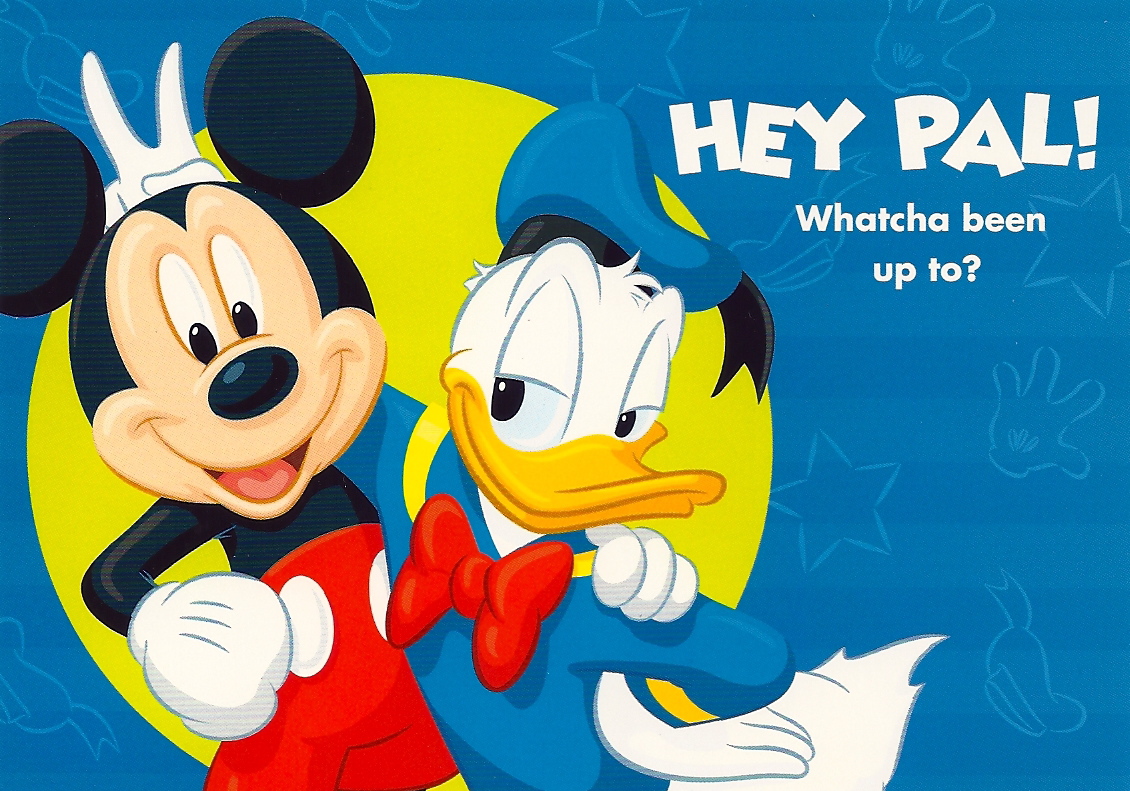 My Favorite Disney Postcards: Disney Bonus Book 2 - 8. Hey Pal!