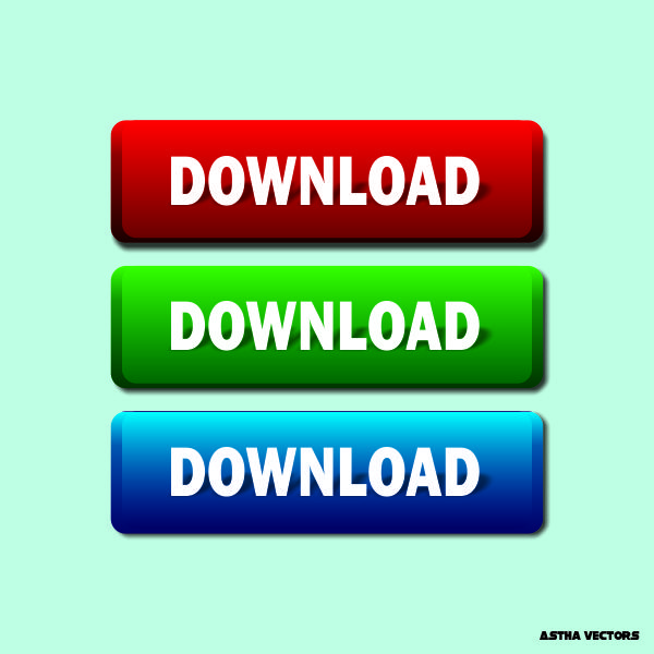 Fancy web buttons collection template free | Free Vectors