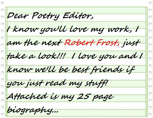 Jennifer Ruth Jackson, Poet: Poetry Cover Letters