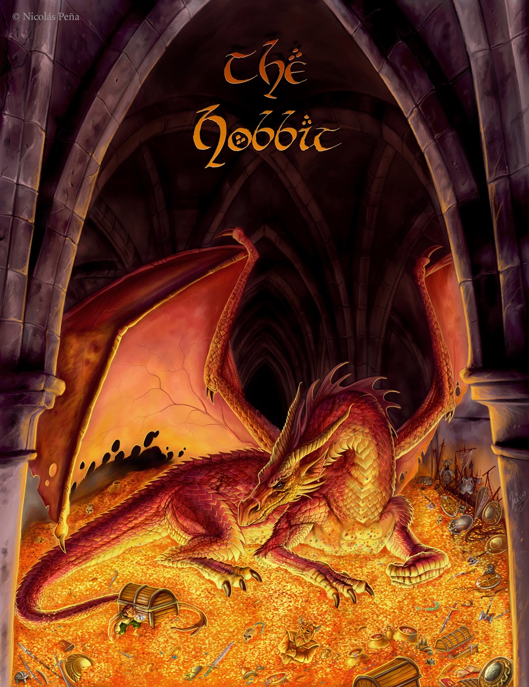 The Geeky Nerfherder: Movie Poster Art: 'The Hobbit: The Desolation Of ...