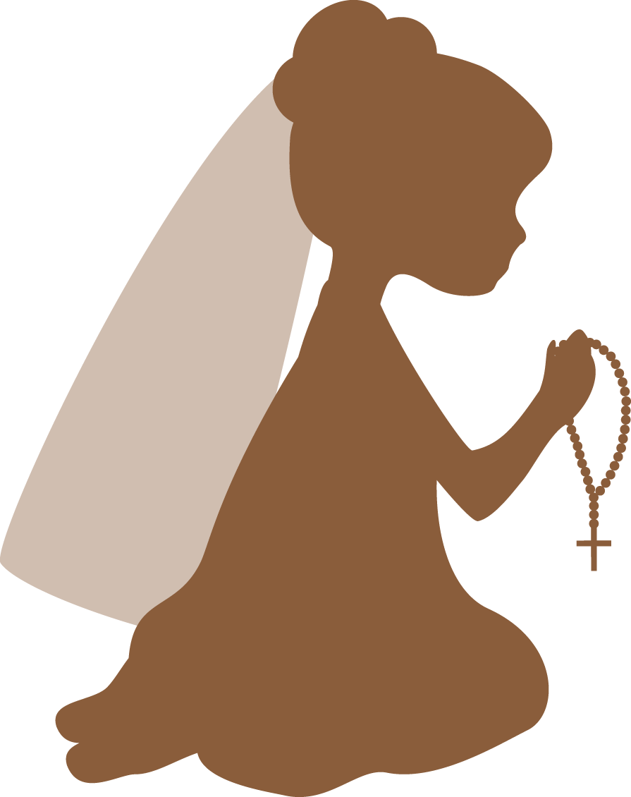 Clipart de Siluetas de Primera Comunión. | Oh My Primera Comunión!