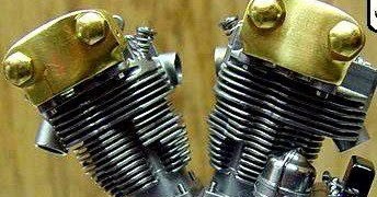 Mechanical Engineering: Operational miniature Harley Davidson ...