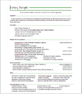 Chicago Experience : Resume