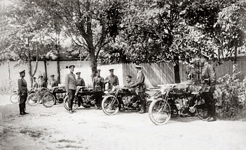 25 Vintage Photos of Motorcycles in the Russian Empire ~ Vintage Everyday