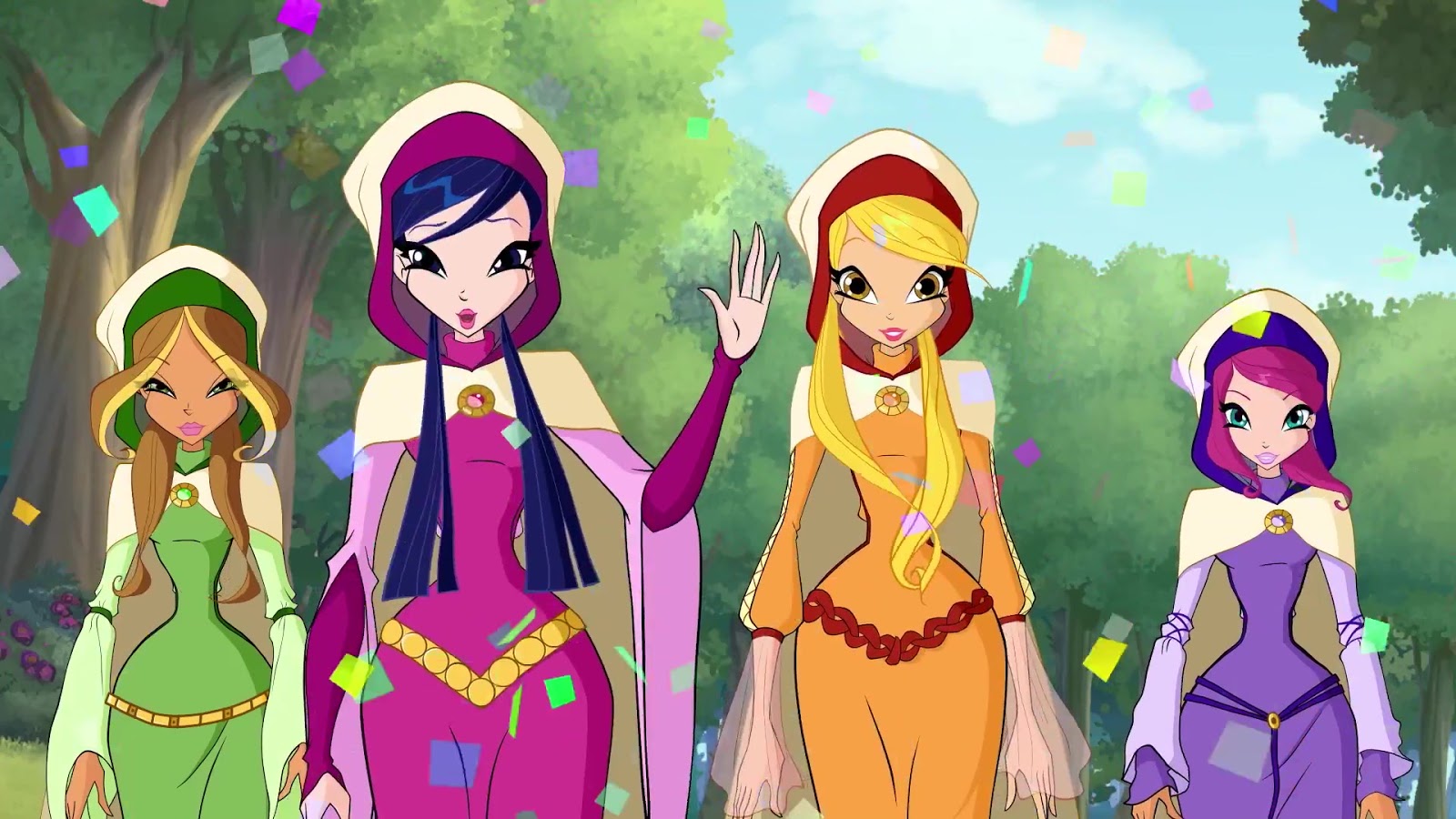 Winx Club - Fairylicious costumes! / Travestimenti fatalosi! - Winx ...