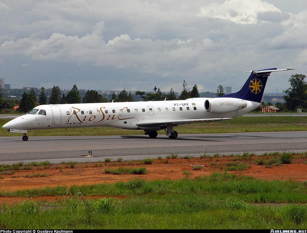 VARIG CRUZEIRIO DO SUL RIO-SUL: AVIÃO EMBRAER EMB-145RJ AMAZONAS (PT ...