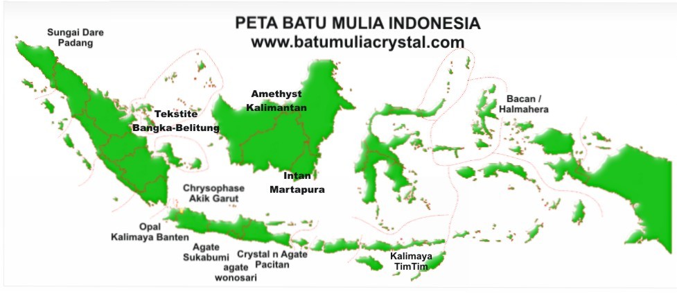 Peta Batu Mulia di Indonesia | Pertambangan Peta Batu Mulia di Indonesia | Pertambangan