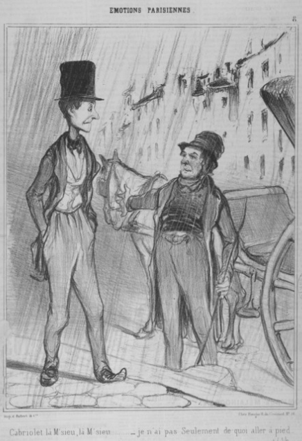 The Third Carriage Age: Daumier's Hack Drivers
