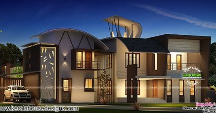 Ultra modern home design of 2016 - Kerala home design and floor plans ...