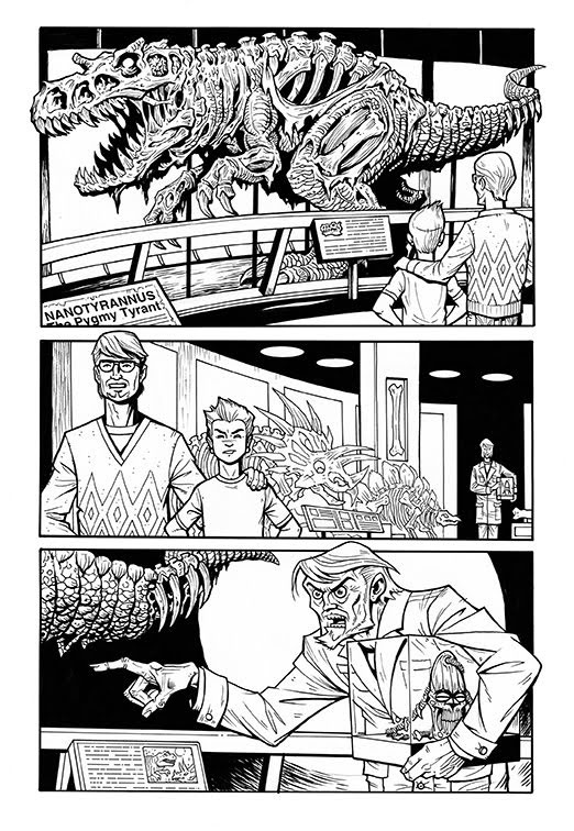 Rotten Rexx Comicbook by James Groman