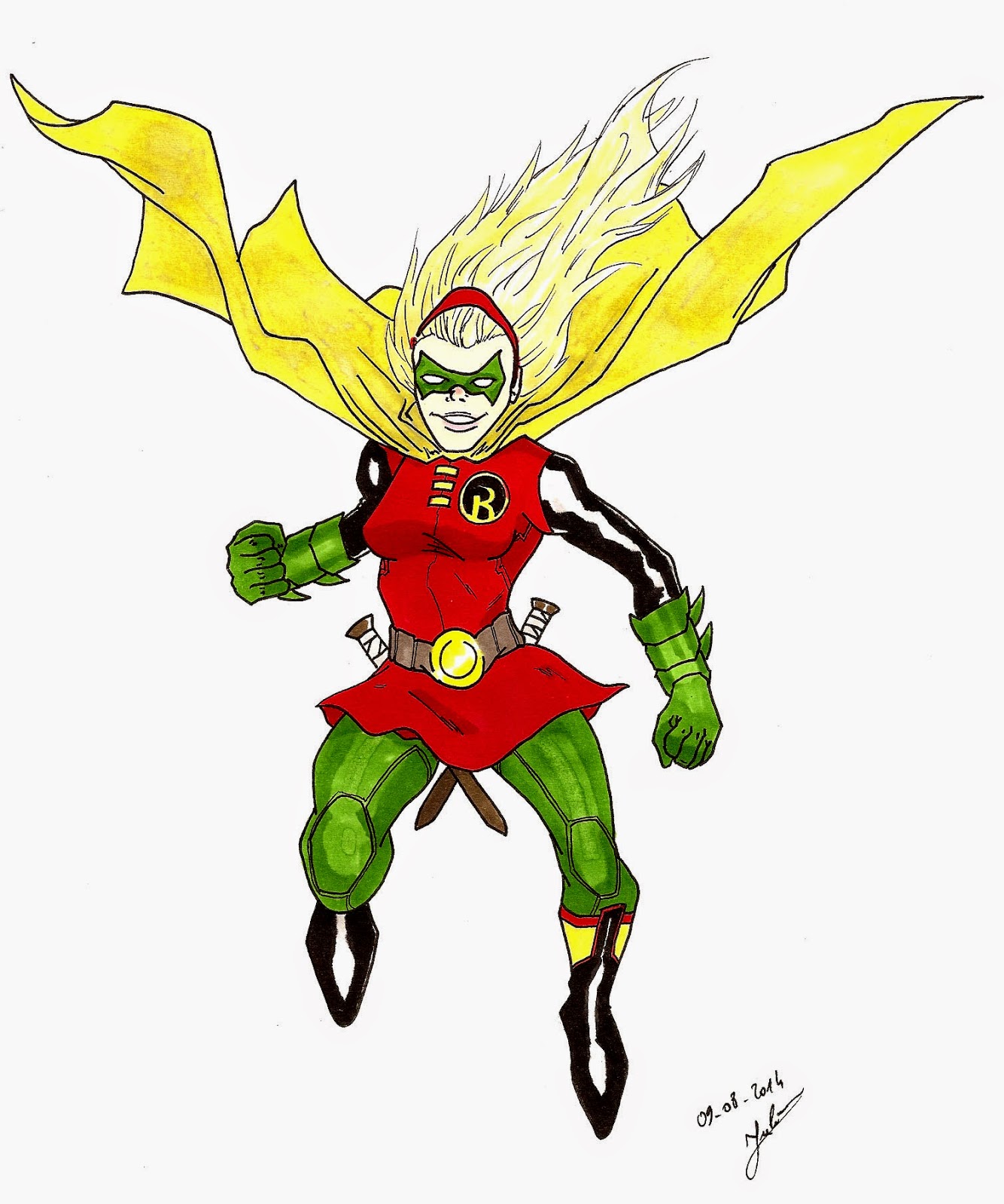 Fanart Robin - Juju Gribouille