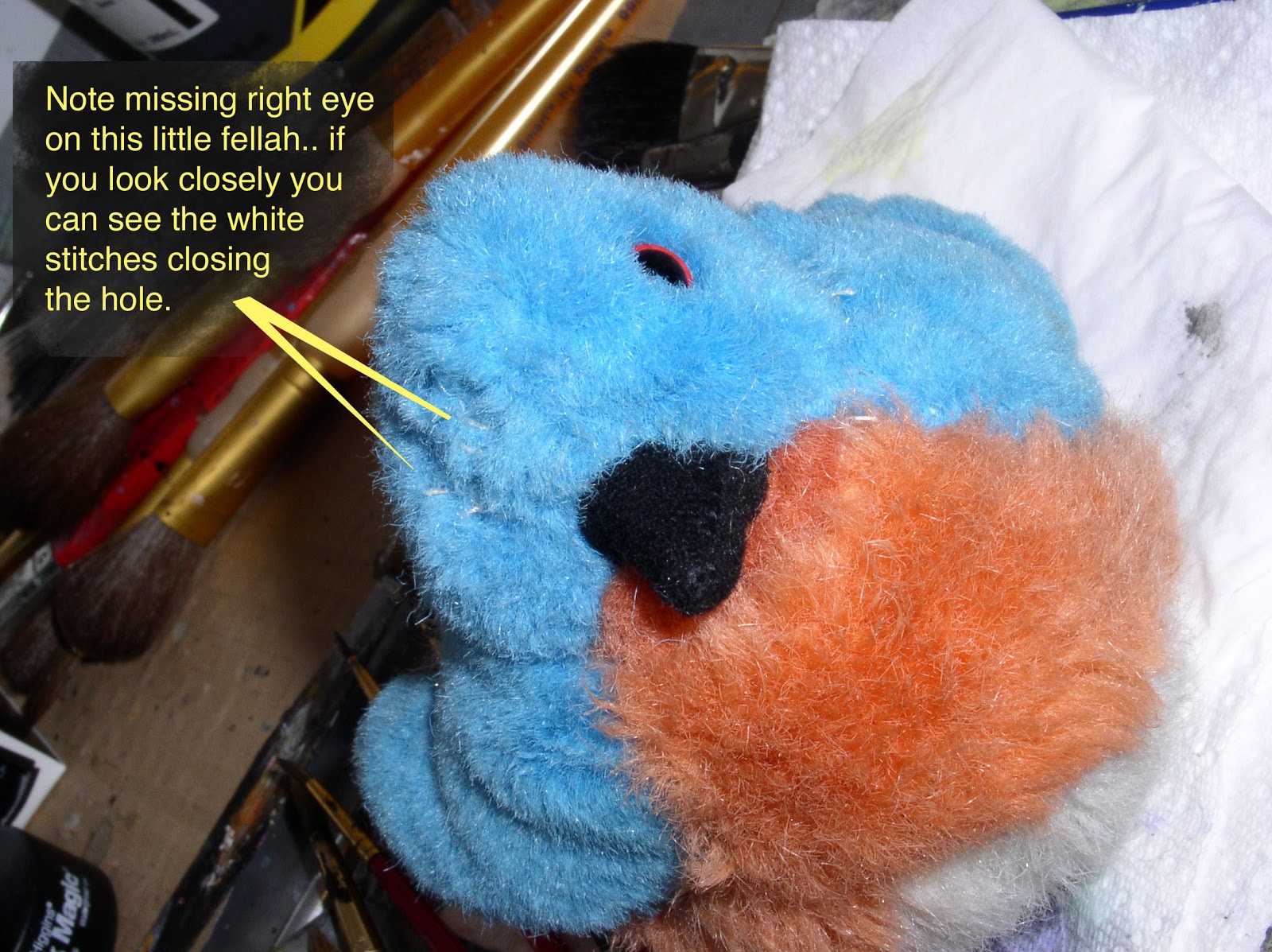 Sam Kieth : Chewed up Stuffed Animals..