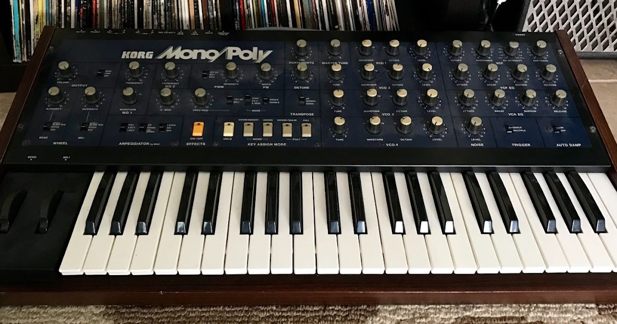 MATRIXSYNTH: Korg Mono/Poly Keyboard Synthesizer