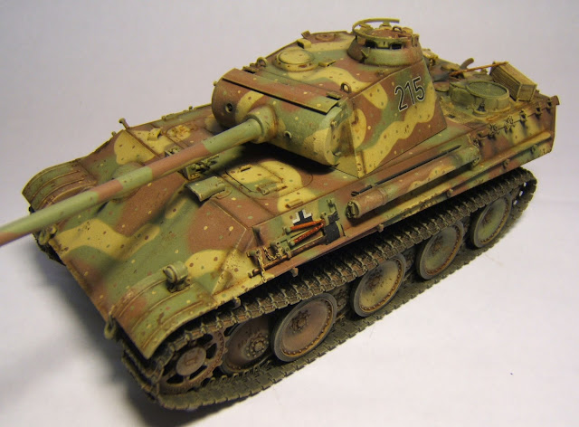 Dave's Tank Workshop : Panther Ausf G, 2/SS. Pz Regt 1, Stoumont, Ardennes