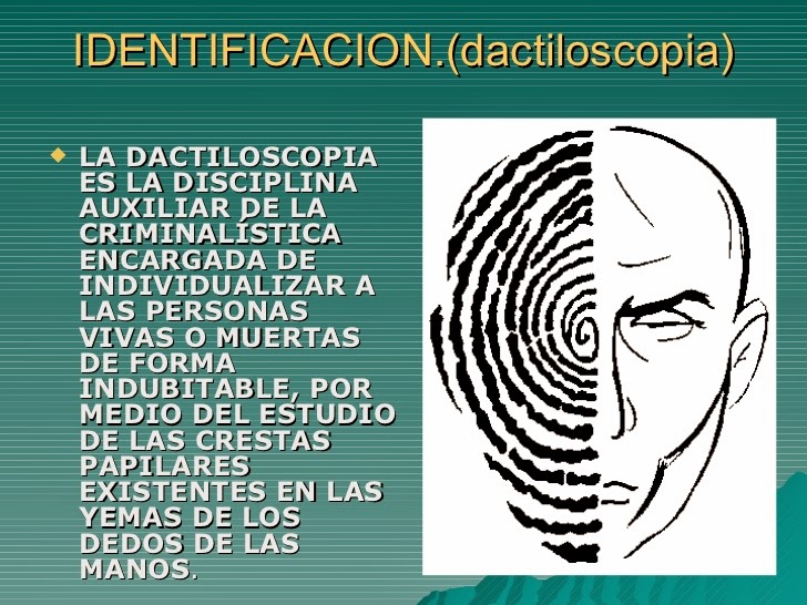 LA DACTILOSCOPIA ~ Blog de Agustin Rojas Delgado-Docente ESAC