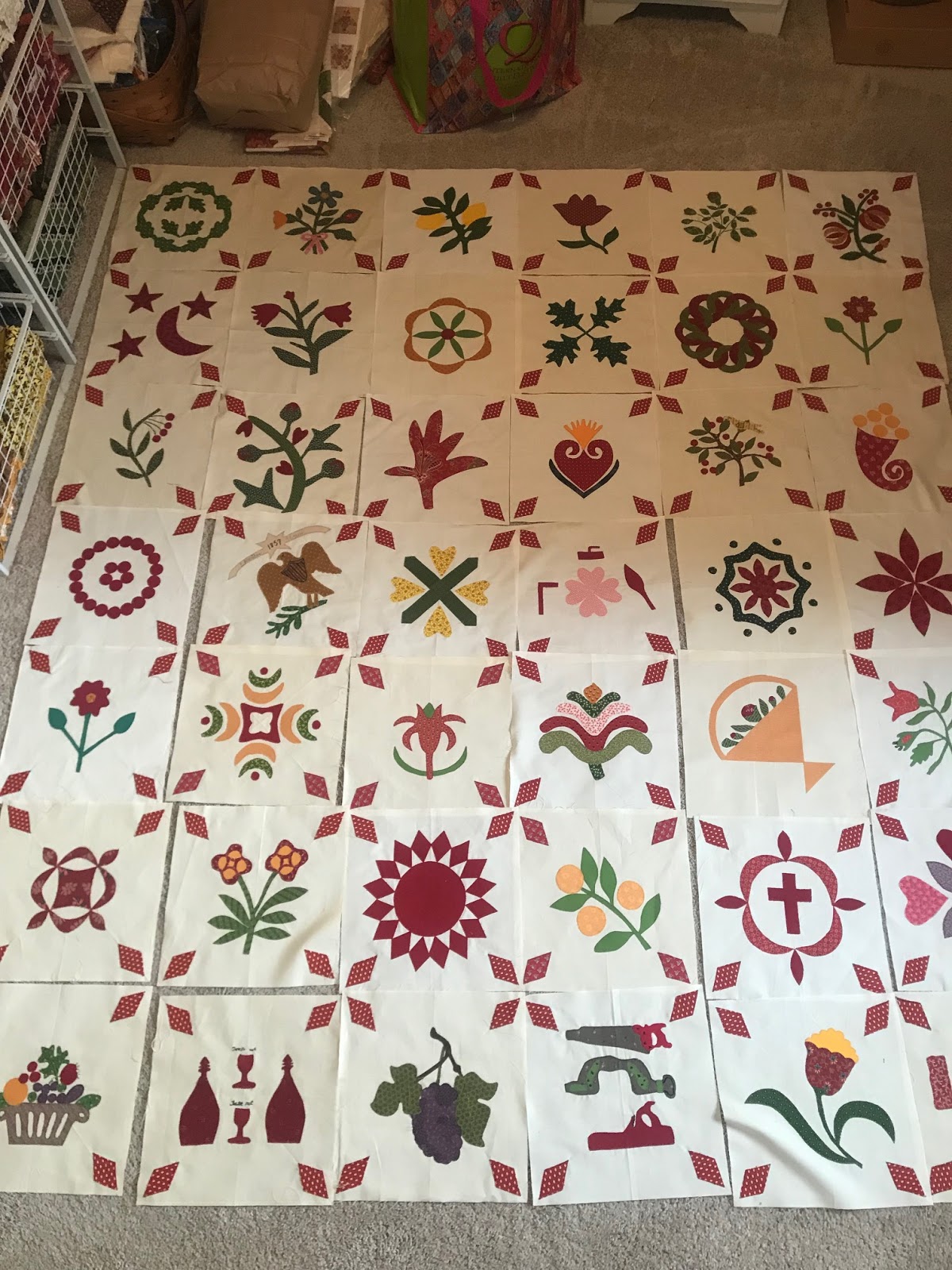 Humble Quilts: 1857 Album Quilt