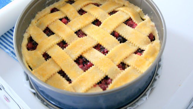 Wild berry pie - Fleur d'oranger, Masala & Co..