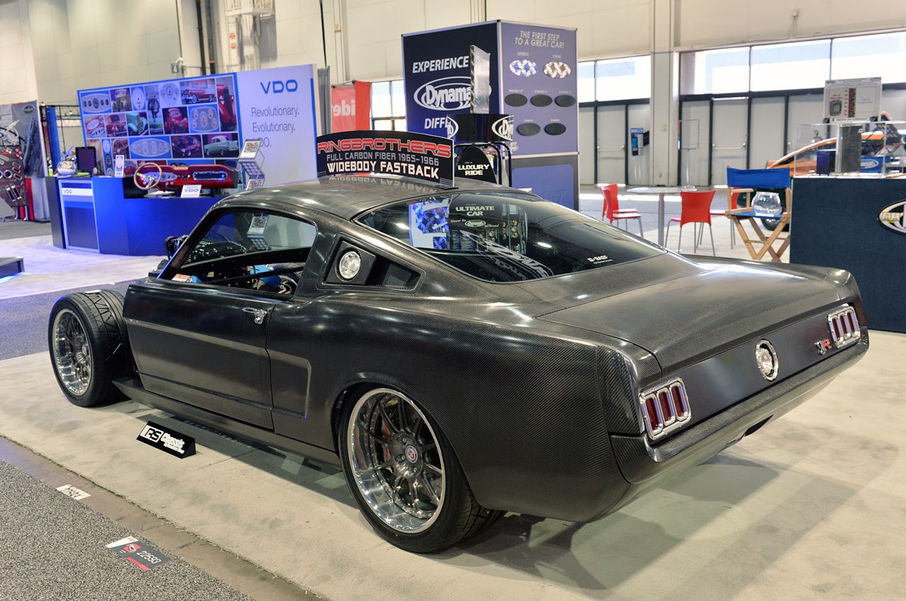 millecavalli LIFESTYLE: Carbon Fiber 1965-66 Mustang Fastback by Ring ...