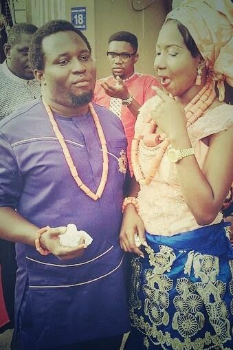 Photos: Comedian Dan D' Humurous weds radio presenter girlfriend