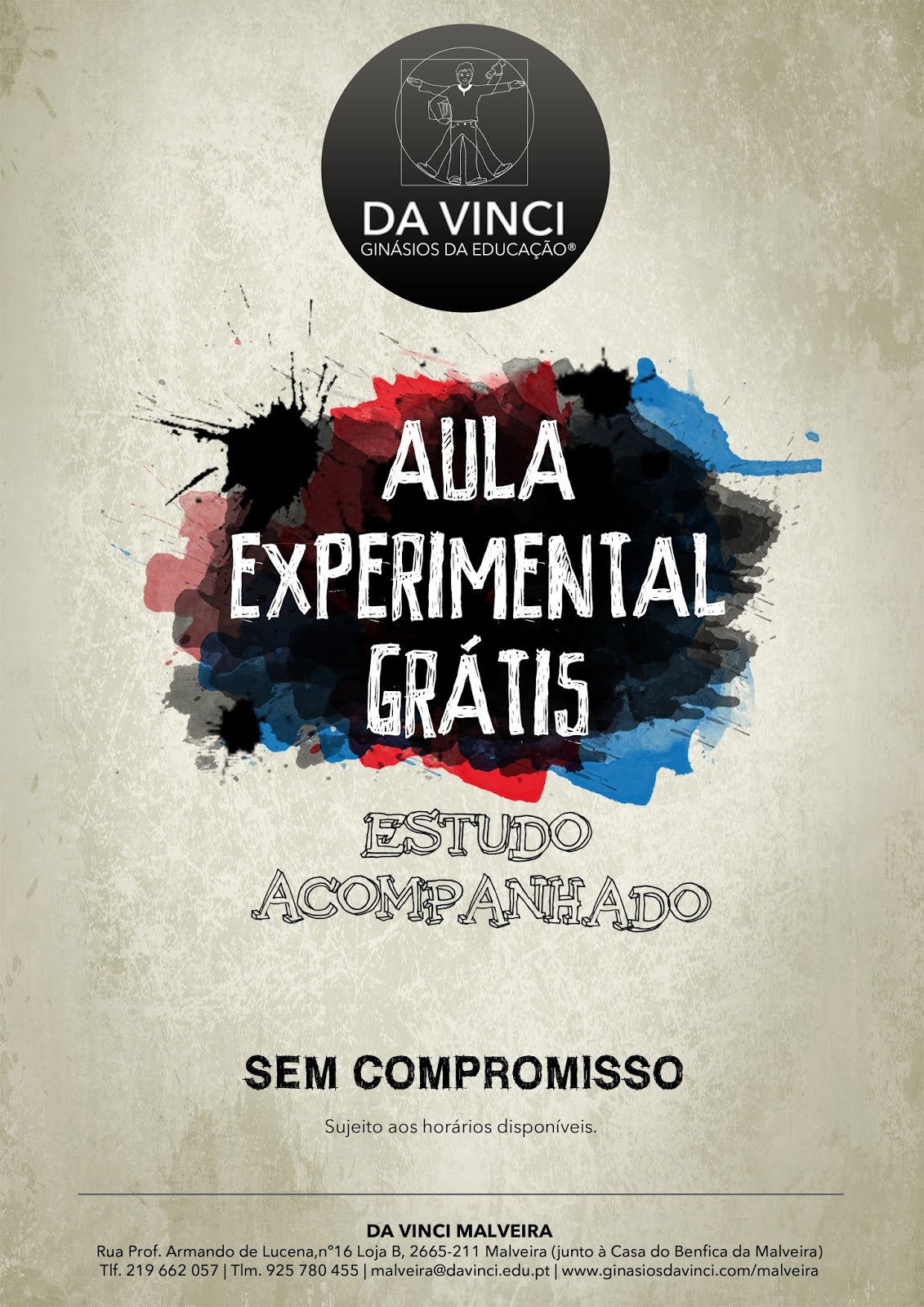 Malveira - Ginásio da Educação Da Vinci. Explicações e Apoio Escolar