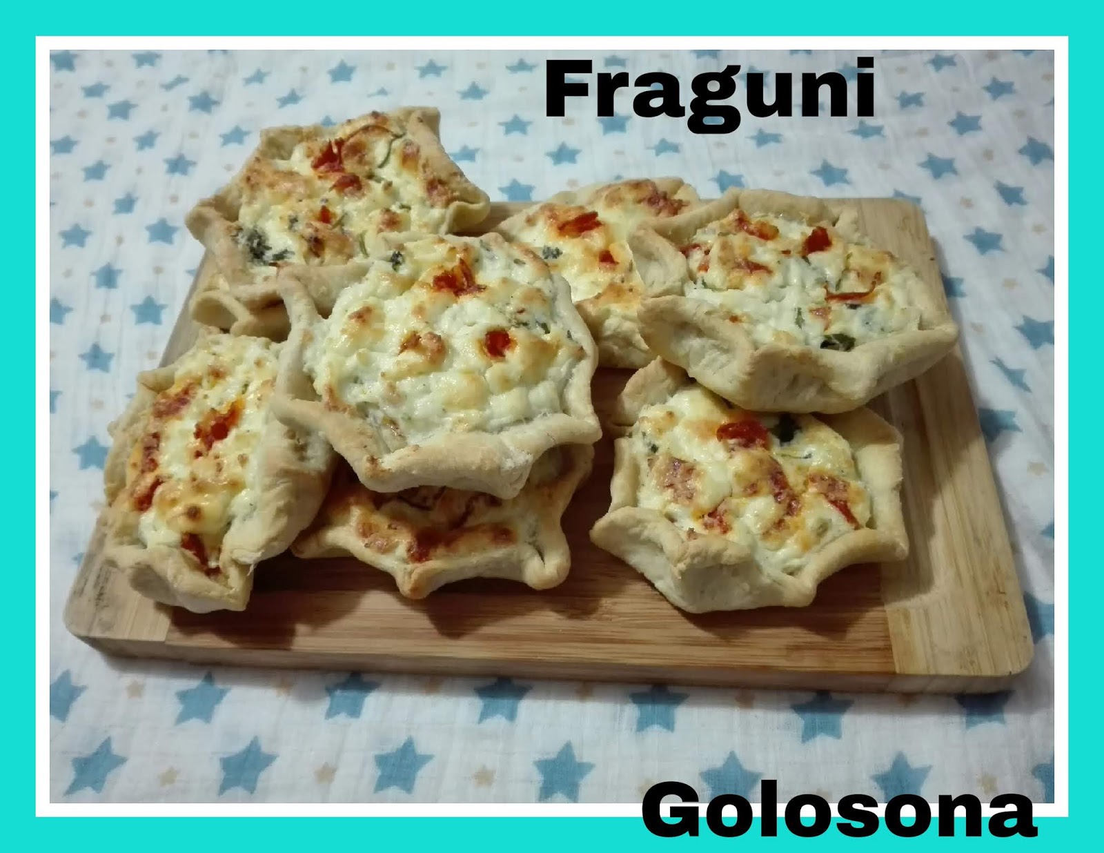 Golosona: Fraguni salati senza lievitazione