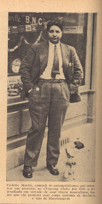 FABULÁSTICAS,: VIOLETTE MORRIS