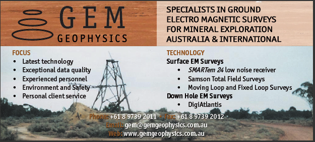 GEM Geophysics: GEM Geophysics Advertising