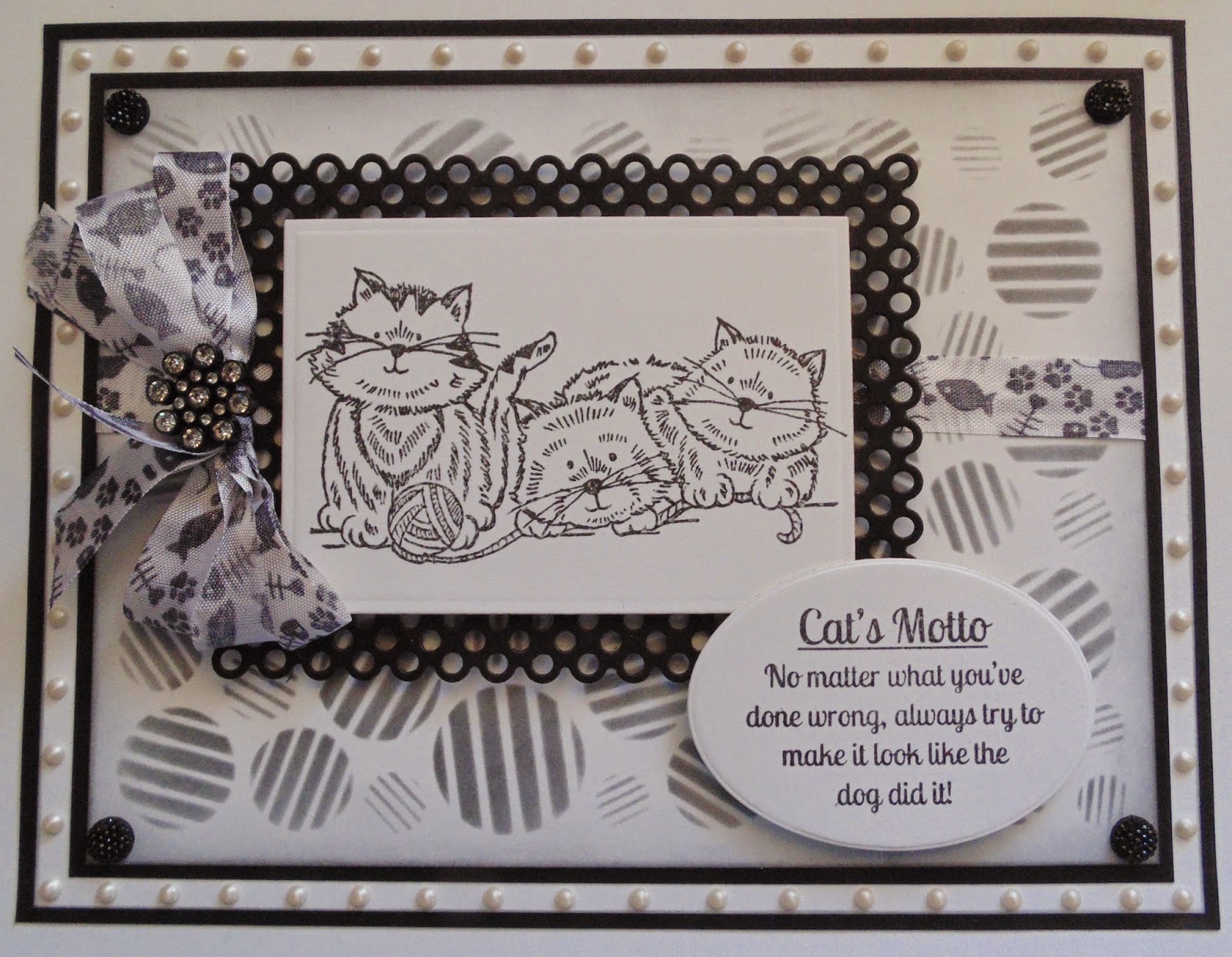 Inky Finger Zone: Cat's Motto