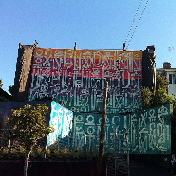 RETNA x RISK New Mural In Santa Monica, Los Angeles – StreetArtNews
