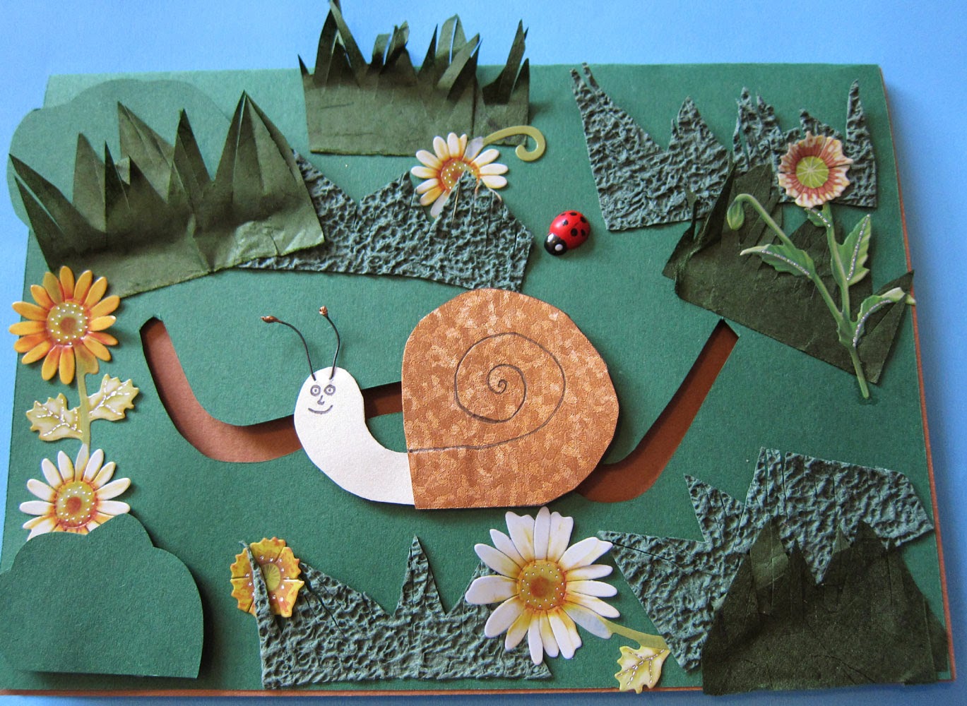 DIY card: Snails card