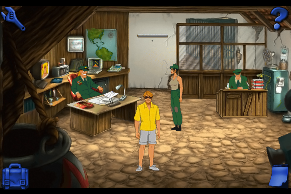 El look veraniego de George Stobbart #viajesretro