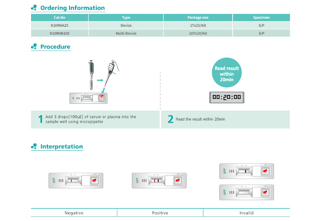 [RapiGEN]AFP / rapid test kit