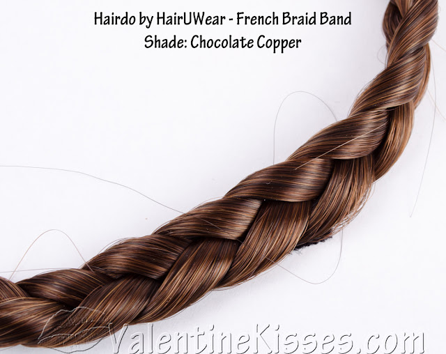Valentine Kisses: Hairdo by HairUWear Clip-In Bang & French Braid Band ...