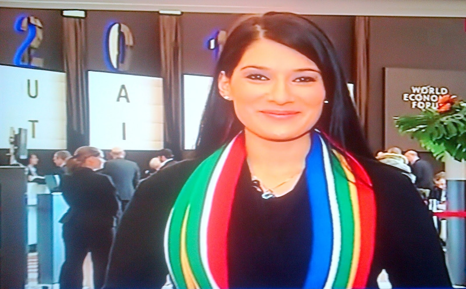 TV with Thinus: Eleni Giokos of the eNCA on covering the World Economic ...