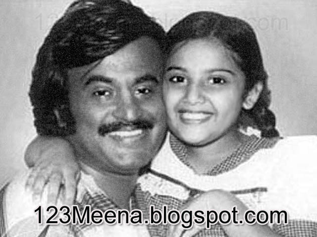 Actress Meena Childhood Photos