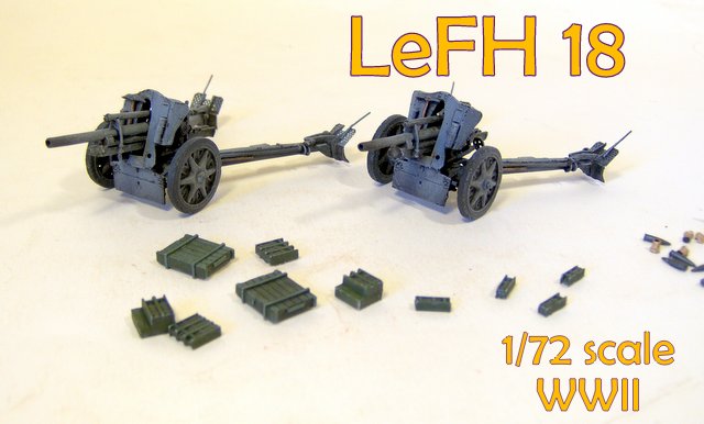 Gulumik Military Models: LeFH 18 1/72 ACE - Gallery
