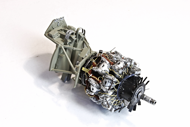 Istvan Michalko's scale models: Luftwaffe BMW 801D radial engine (WWII ...