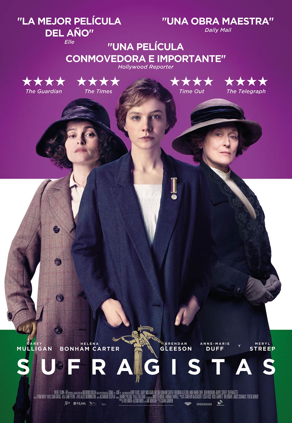 Sufragistas. Sarah Gavron