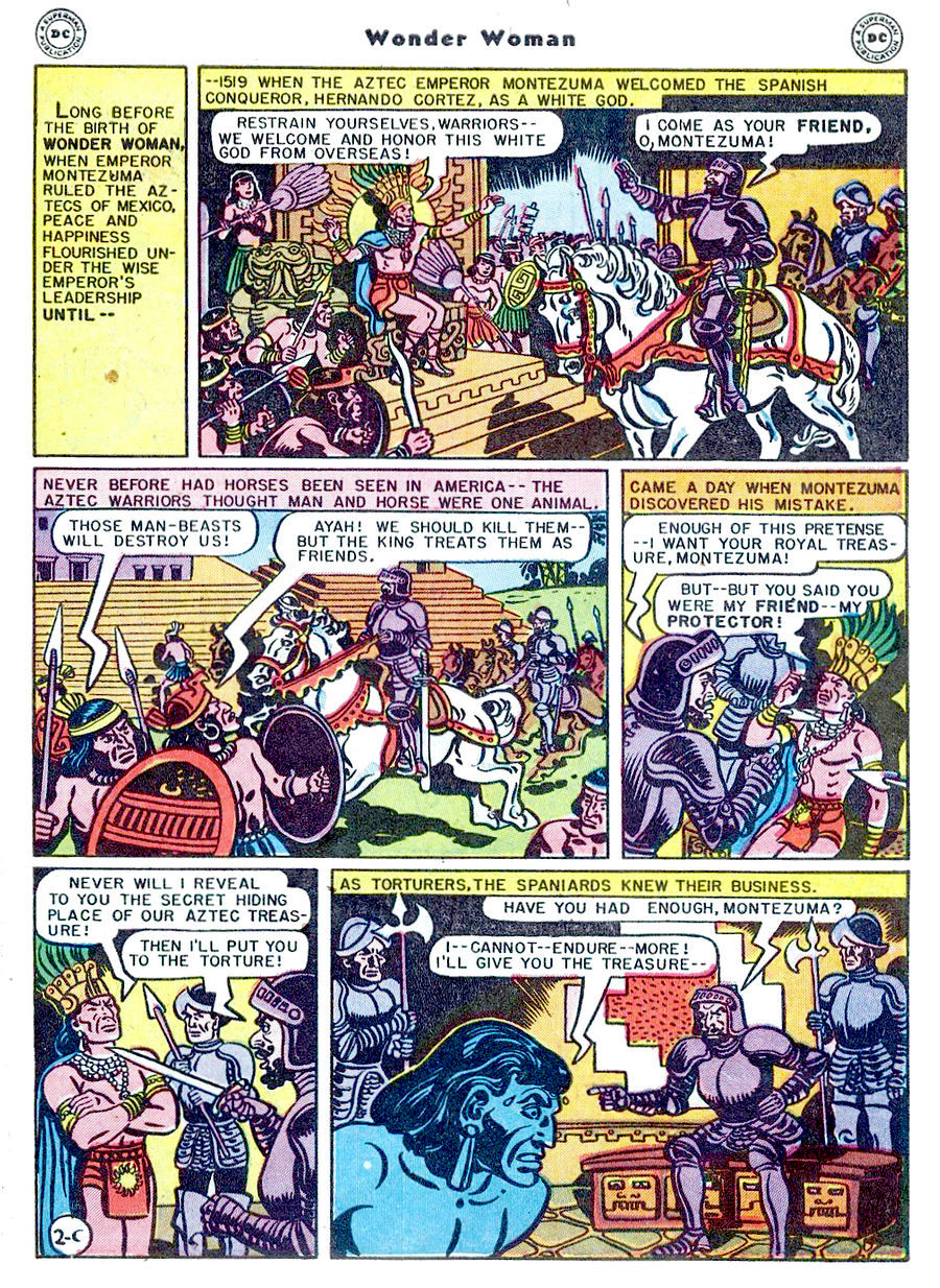 Ominous Octopus Omnibus: Wonder Woman - The Curse Of Montezuma