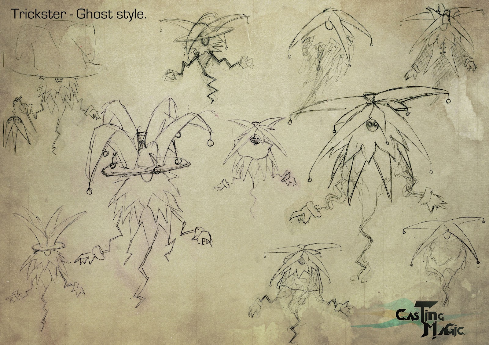 Tea Crusading - Concept Art and Character Design: The Trickster - early ...
