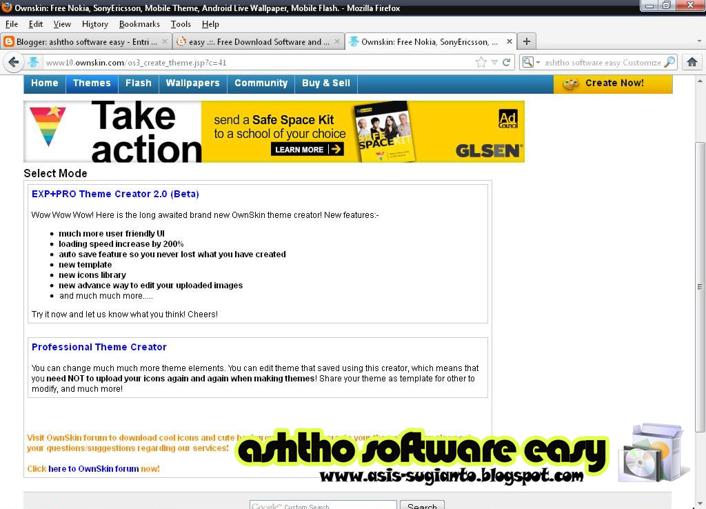 Membuat Thema HP secara online dan offline