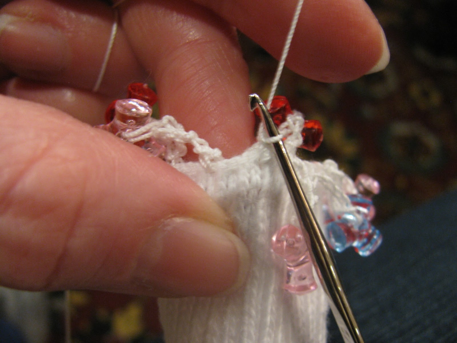 Love my Lists: Beaded Socks (Crochet)