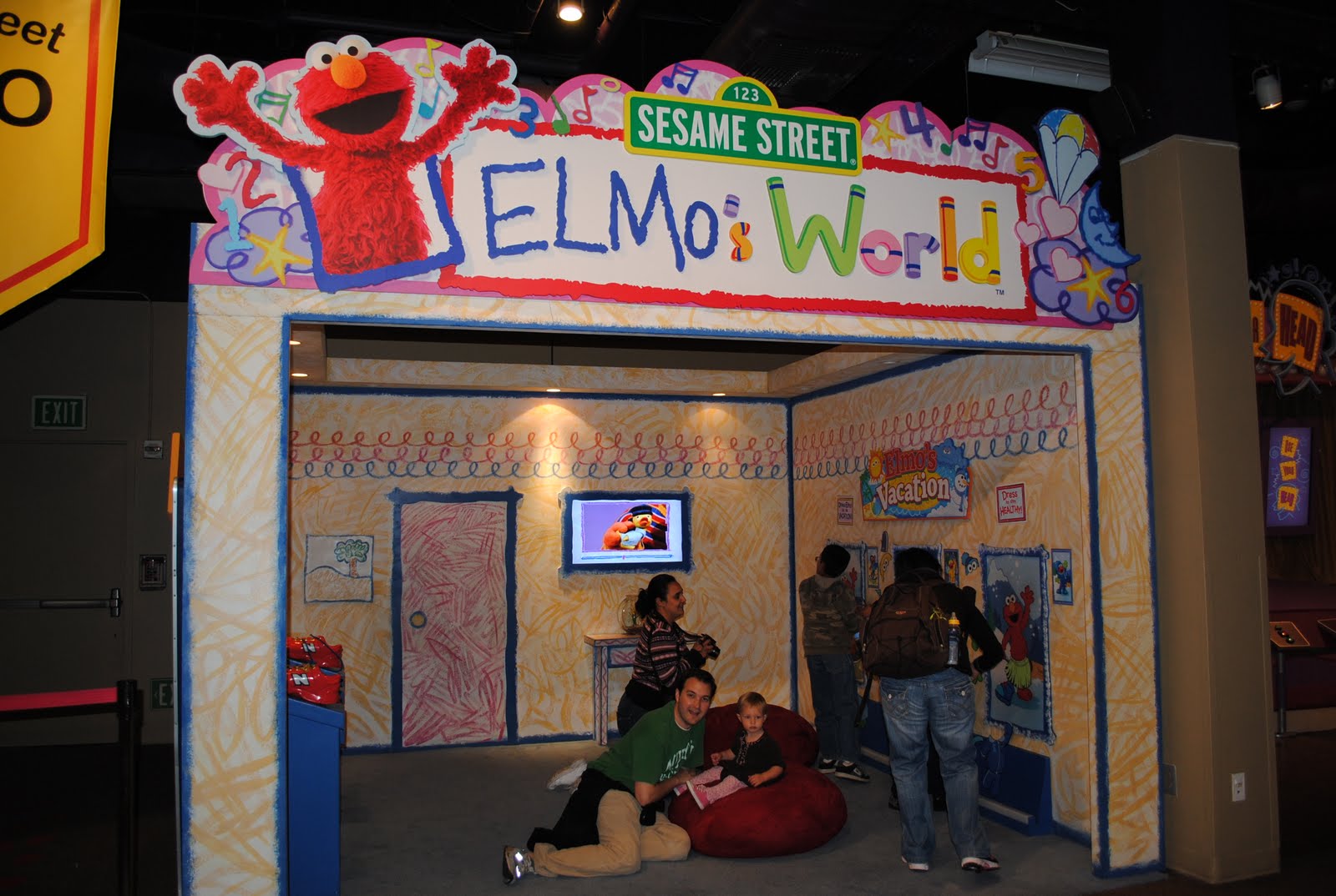 Hudson Household: Meeting Elmo