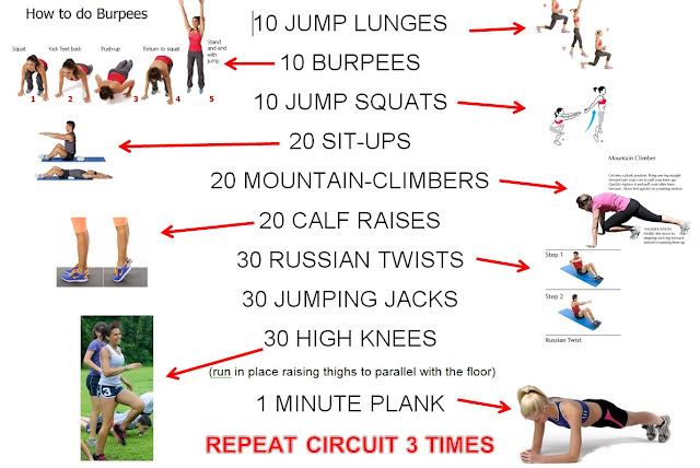 Feels Like Running Uphill: Some Great Crossfit Style Circuit Workouts