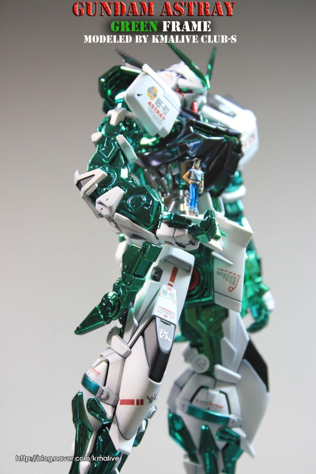 Custom Build: MG 1/100 Gundam Astray "Green Frame"