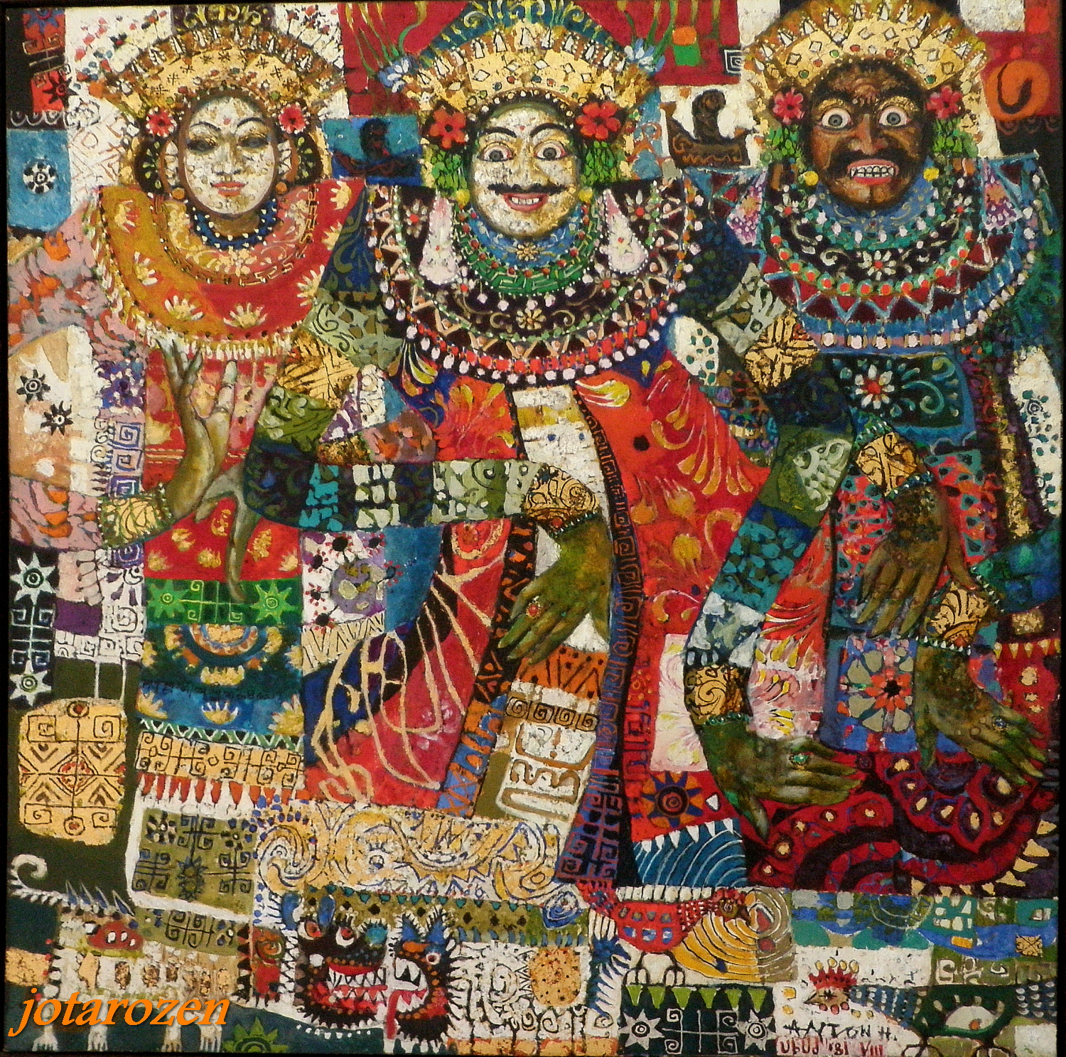 Footsteps - Jotaro's Travels: Photo Gallery - Indonesia Balinese Art (Pg.2)